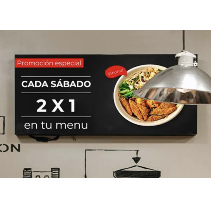 Cartel backlight para retroiluminado N01 Cantidad de unidades 1 Plazo ...